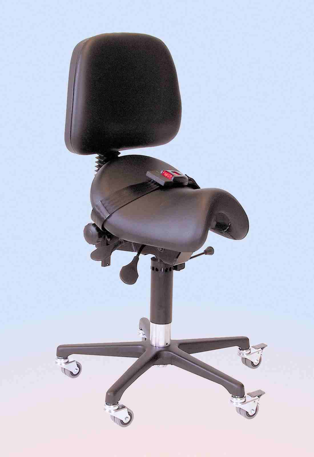 Bambach sadel stol fra VELA (Vermund Larsen A/S) - Hjælpemiddelbasen