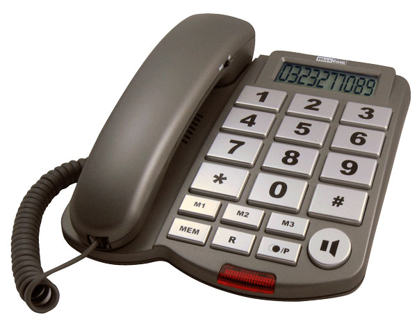 MAXCOM fastnet telefon fra Tele Call - Hjælpemiddelbasen