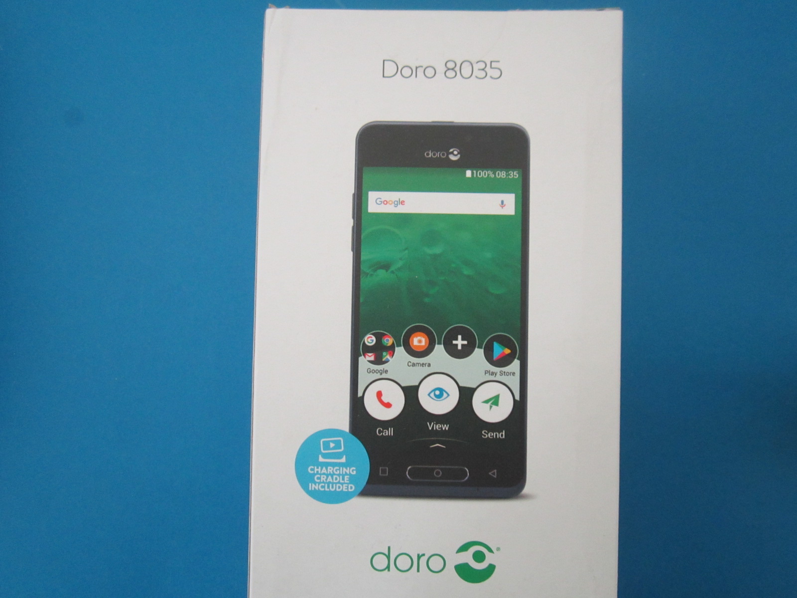 Doro 8035 4G smartphone fra Butik KIK - Hjælpemiddelbasen
