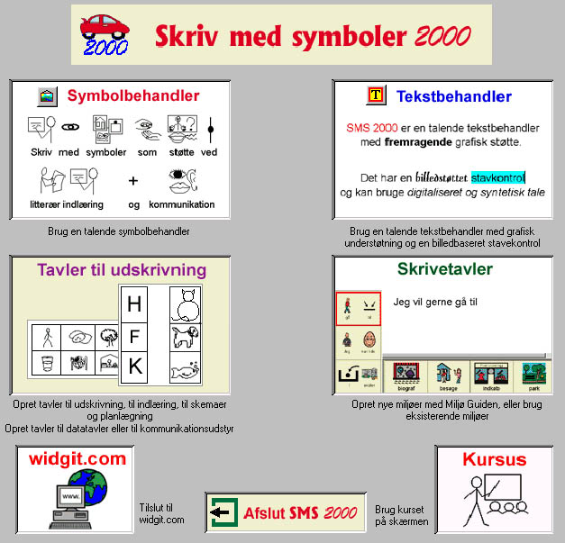 Skriv med symboler 2000 fra Vitec MV - Hjælpemiddelbasen